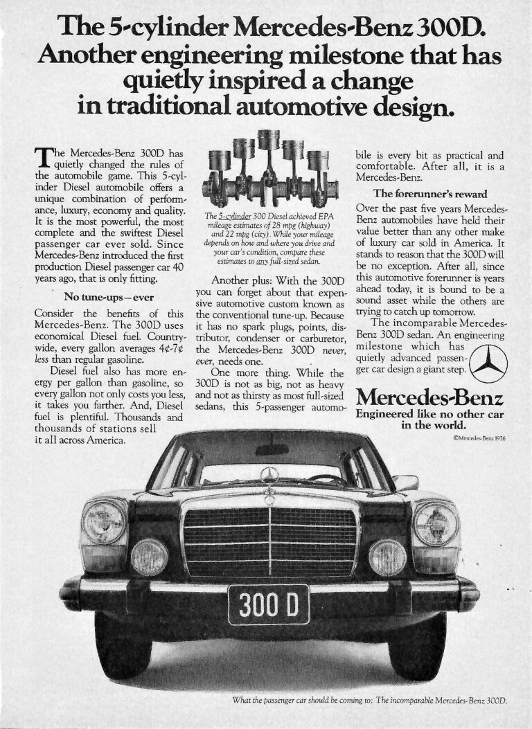 Mercedes-Benz Artwork and Advertising - Classic Car Restoration ...